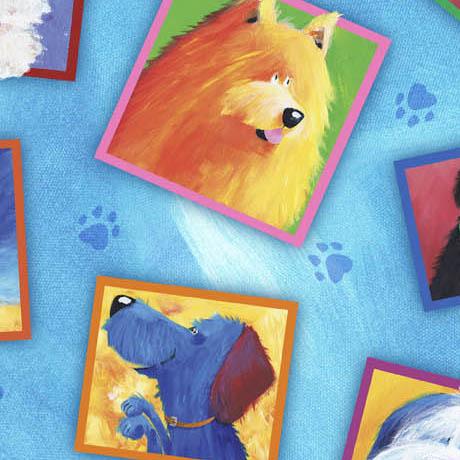 Dog Toss Frame Toss Blue – 5 Little Monkeys