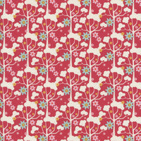 Tilda Jubilee Wildgarden Red – 5 Little Monkeys