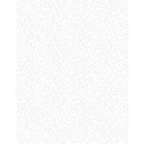 White on White Dotted Scroll – 5 Little Monkeys
