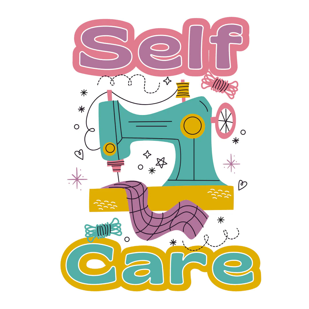 Self Care Sewing Sticker – 5 Little Monkeys