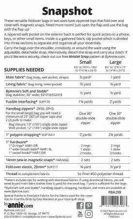 Snapshot Pattern – 5 Little Monkeys
