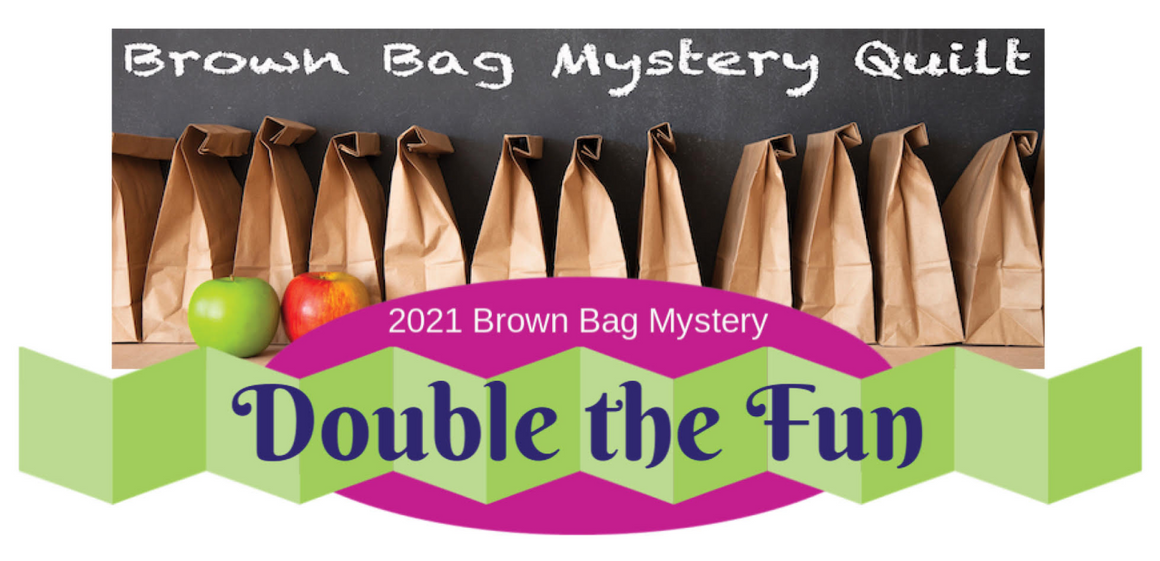 2021 Brown Bag Mystery Quilt Double the Fun – 5 Little Monkeys