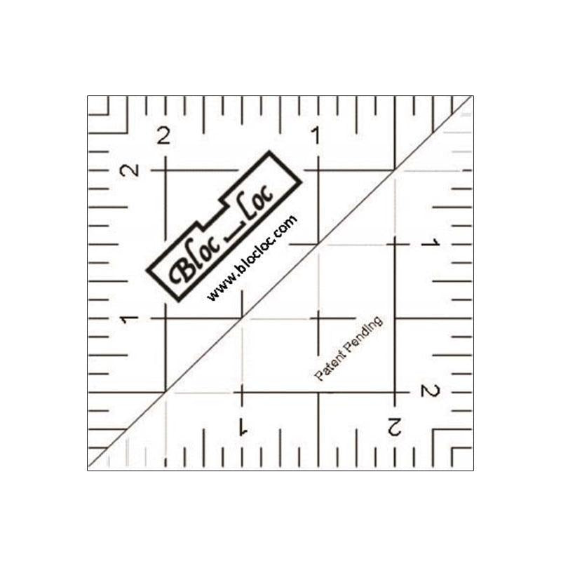 Half Square Tri Ruler 2.5" – 5 Little Monkeys