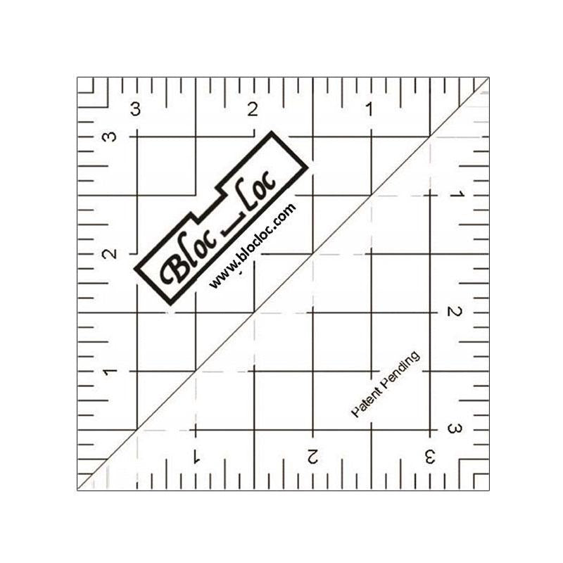 Half Square Tri Ruler 3.5" – 5 Little Monkeys