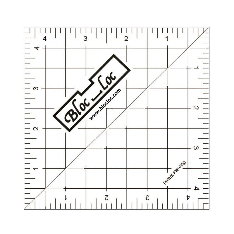 Half Square Tri Ruler 4.5" – 5 Little Monkeys