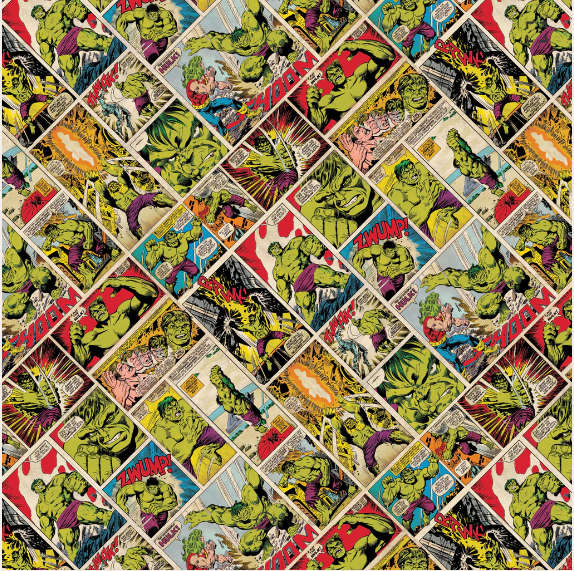 Hulk Comic Frames Marvel – 5 Little Monkeys