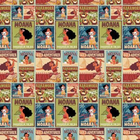 Moana Adventure Frame – 5 Little Monkeys