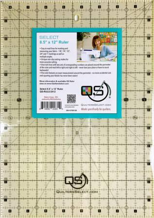 Quilter's Select Quilting Ruler 8.5" x 12" – 5 Little Monkeys