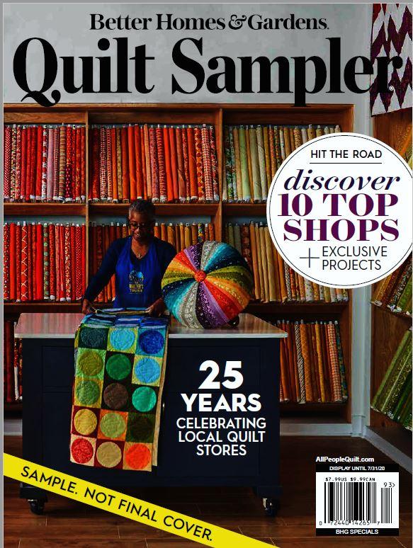 Spring 2020 Quilt Sampler Magazine – 5 Little Monkeys